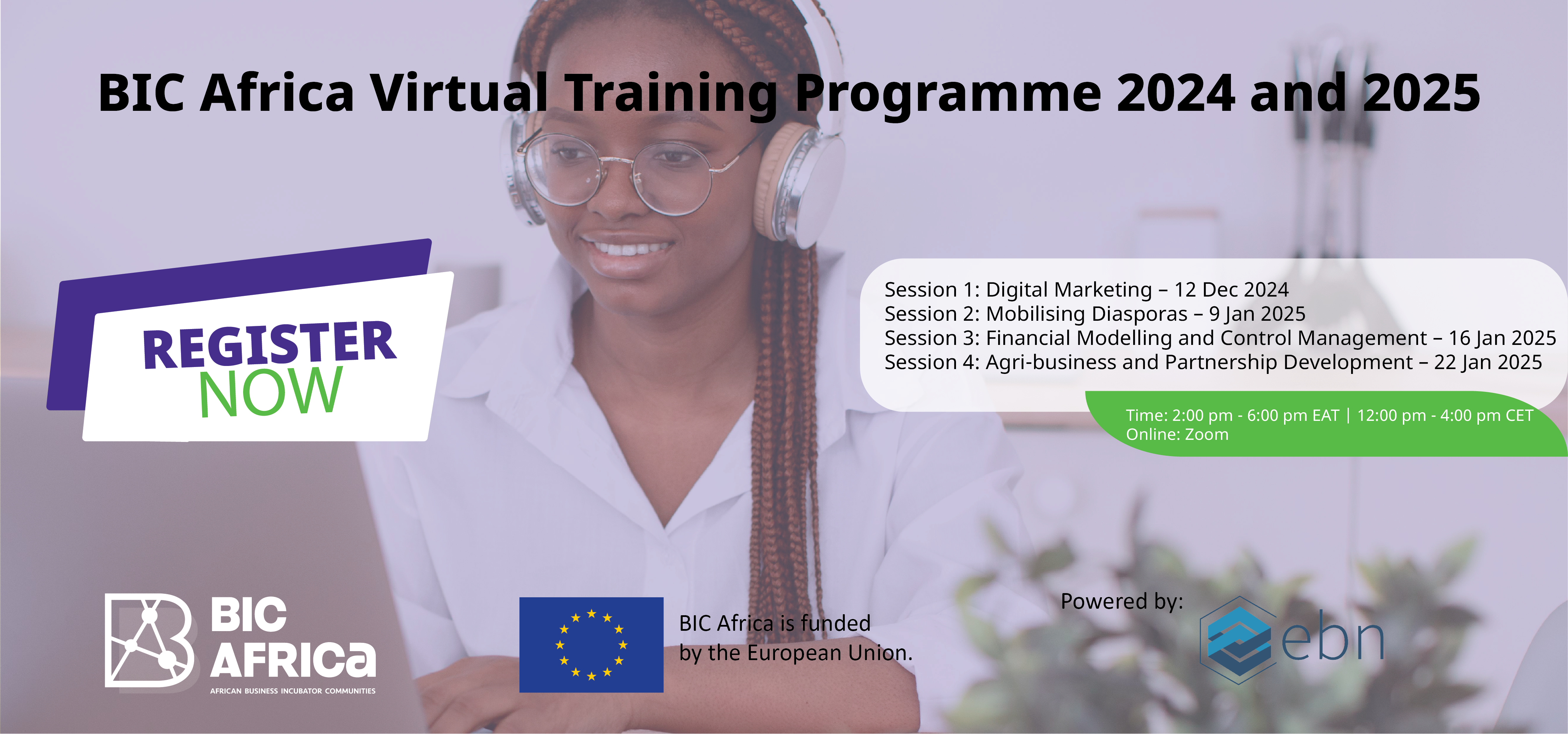 BIC Africa Virtual Training Programme 2024 and 2025 - BIC Africa